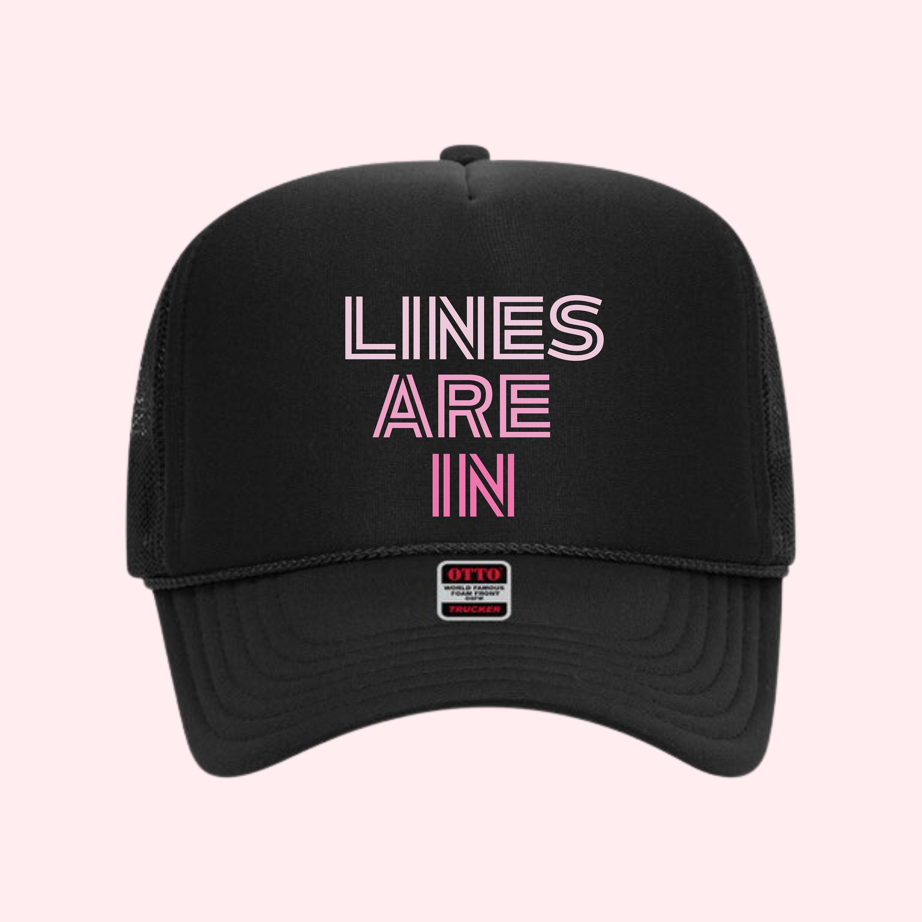 Tennis Trucker Hat Lines Are in Doubles Partner Gift, Tennis Lover ...