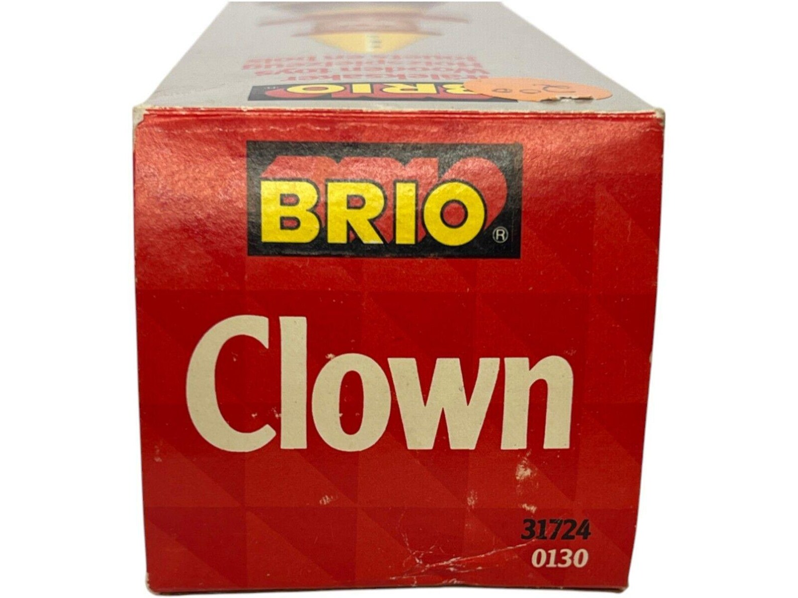 Vtg Brio Stackable Wood Clown Toy W/ Box Made in Sweden 1970s Rare - Etsy
