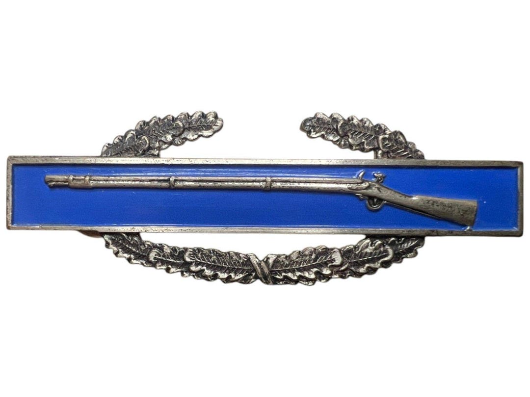 WWII Sterling Army CIB Combat Infantry Badge - Etsy