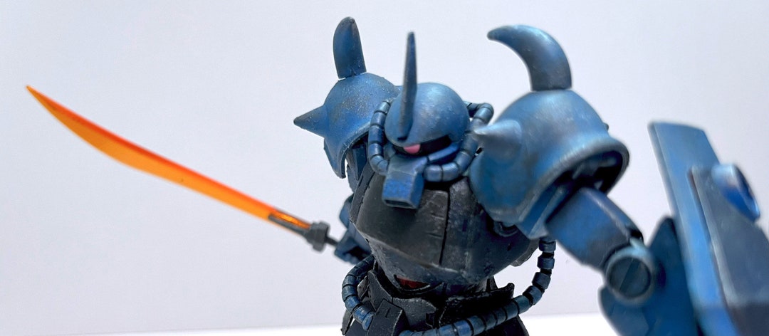 Bandai HG 1/144 MS-07B GOUF custom Built and Painted Model - Etsy