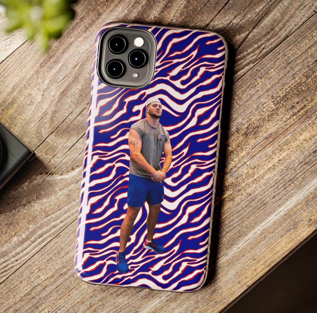 Josh Allen Flexing Buffalo Bills Mafia Tough Phone Case, Protective ...