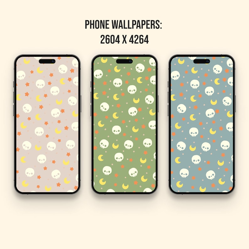 Cute Skull Phone Wallpapers, Background for Desktops and Tablets ...