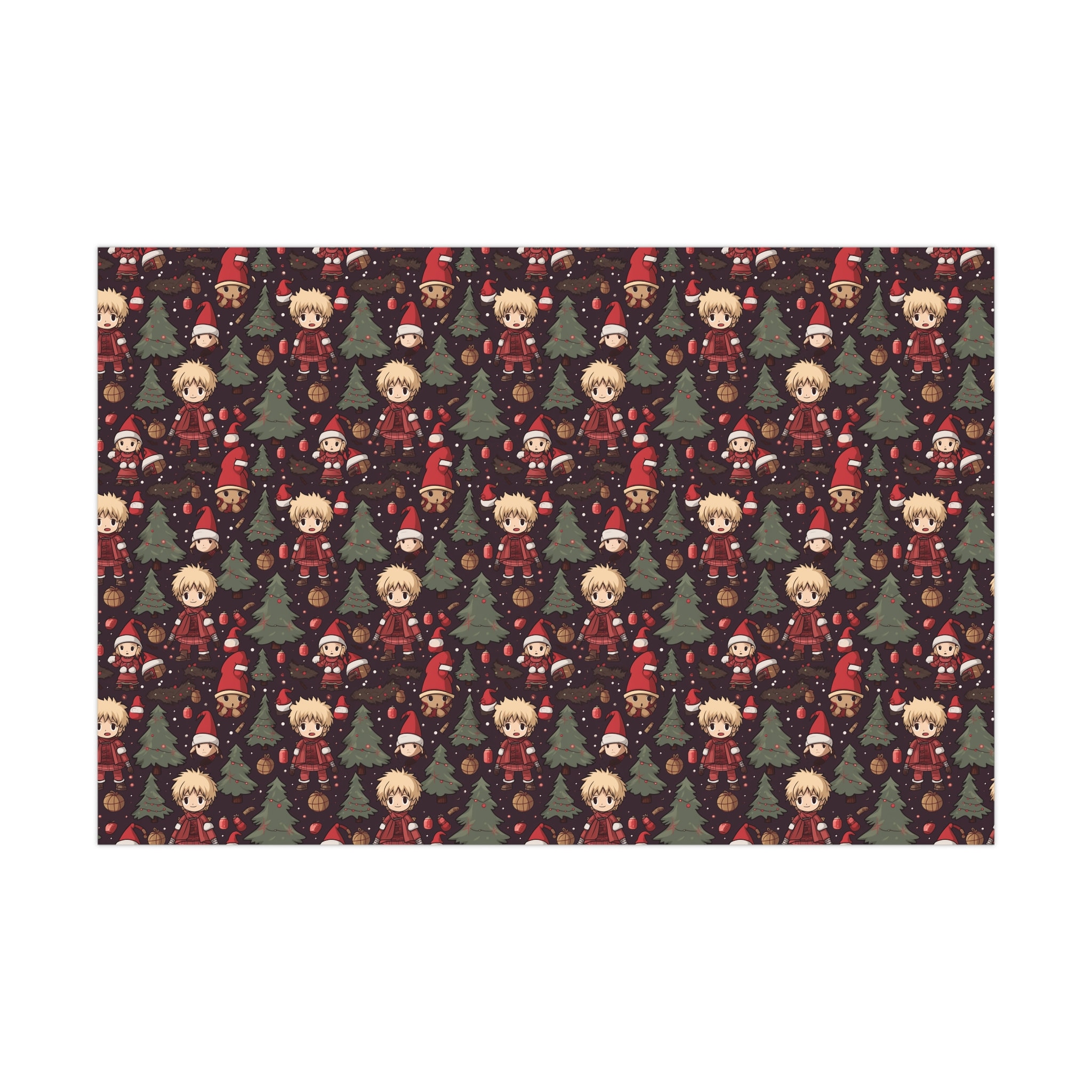 Anime Wrapping Paper Christmas Anime Wrapping Paper sold by Concordia ...