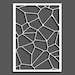 Stone Pattern Wall Stencil Template, Spray Paint, Laser Cut - Etsy