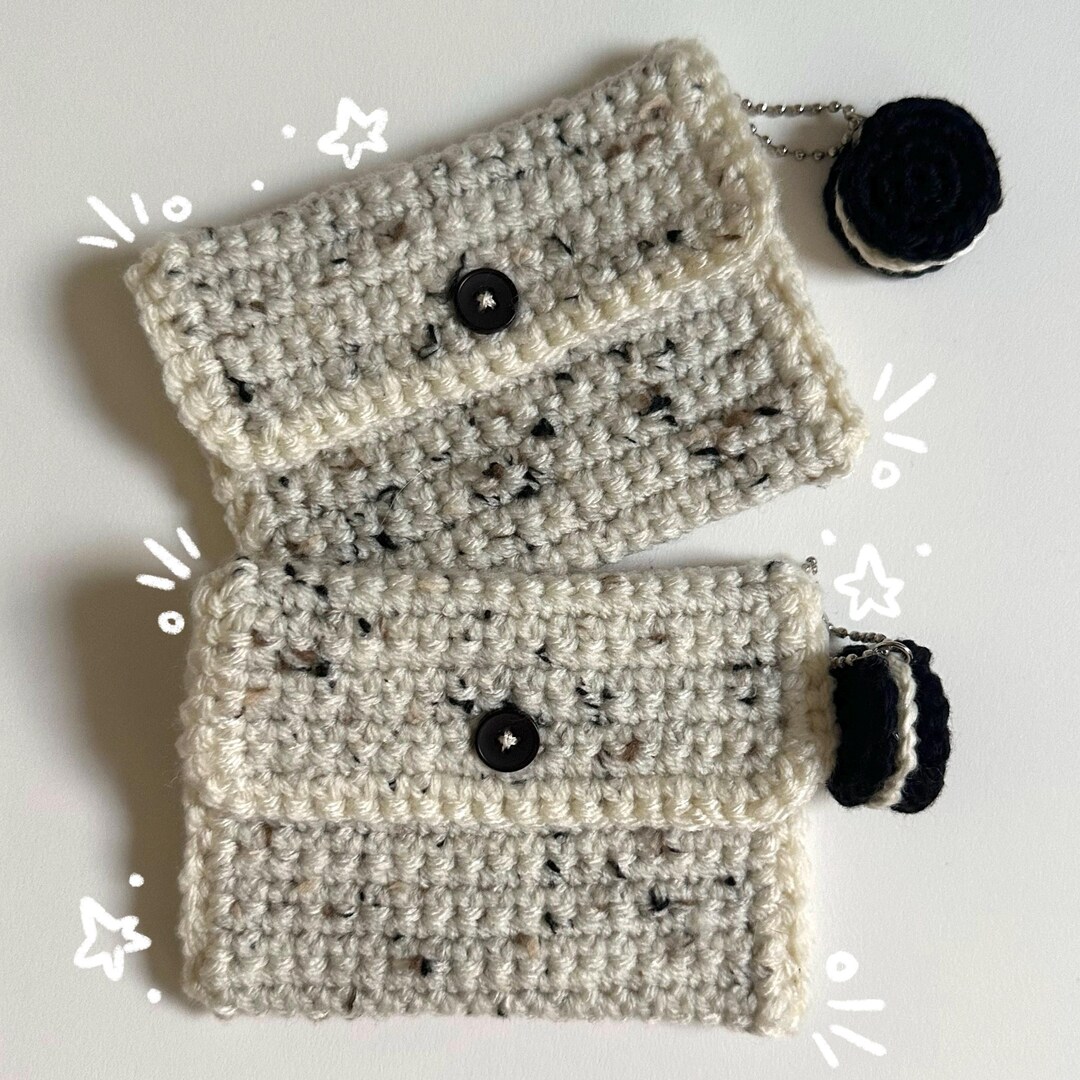 Crochet Cardholder, Crochet Pouch, Crochet Wallet, Coin Purse, Holiday ...