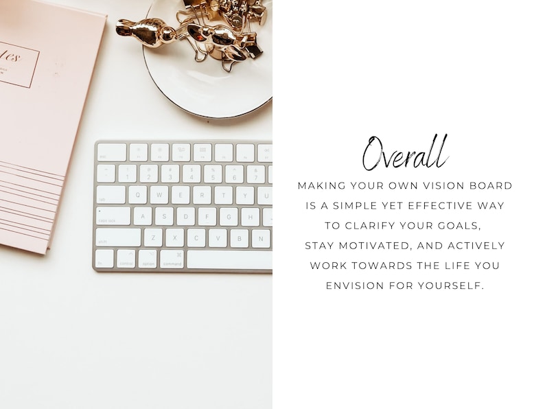 Make Your Own Vision Board, Digital Template, Team Building Exercises ...