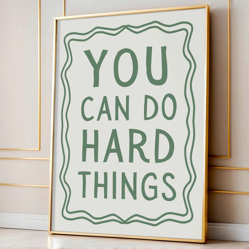 Do Hard Things - Etsy