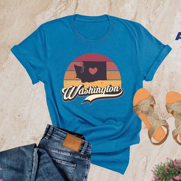 Wa State Shirt - Etsy