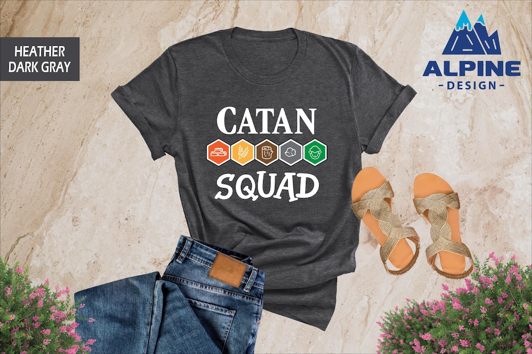 Catan Squad Shirt, Funny Catan Shirt, Catan Resource Shirt, Catan Family Shirts, Settlers of ...