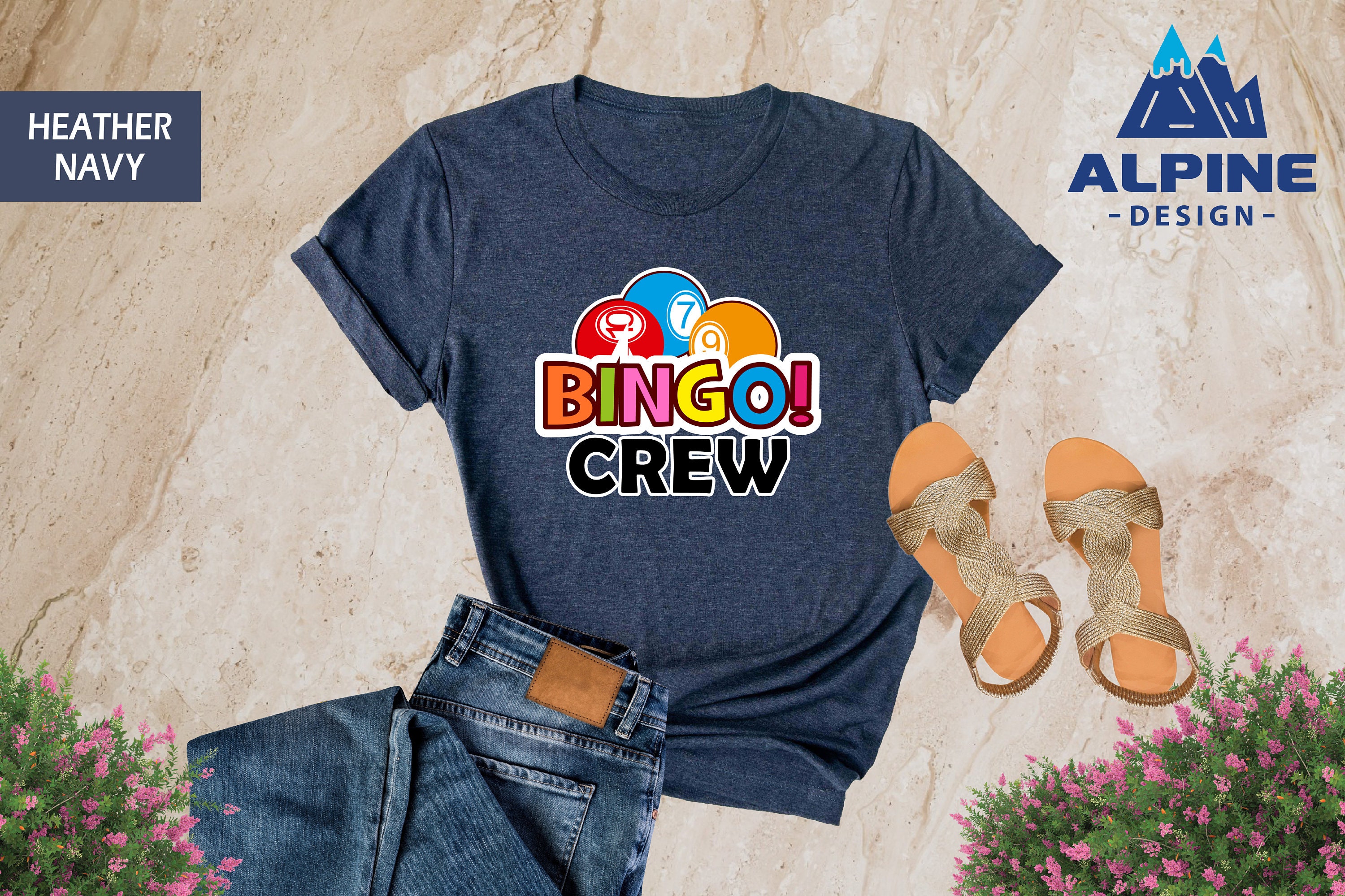 Bingo Crew Shirt, Bingo T-shirt, Bingo Game Lover, Funny Bingo Player T ...