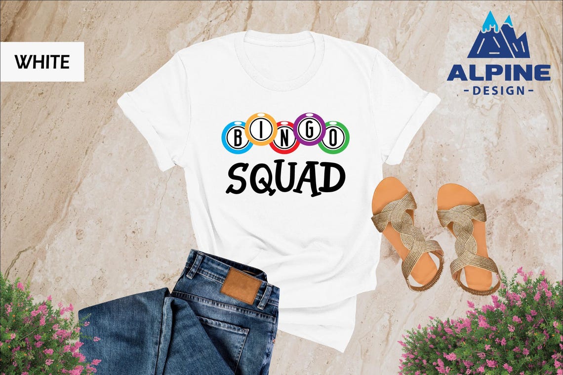 Bingo Squad Shirt, Bingo Shirt, Bingo Game Lover, Funny Bingo Player T ...