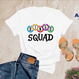 Bingo Squad Shirt, Bingo Shirt, Bingo Game Lover, Funny Bingo Player T ...