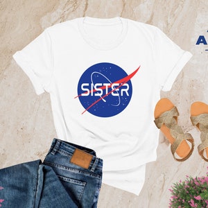 Custom NASA Name Shirt, Nasa Mom Shirt, Personalized Nasa Shirt, Space ...