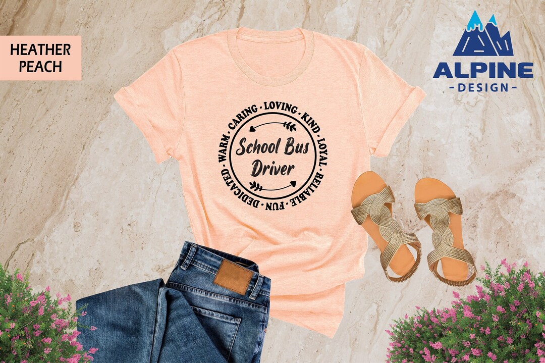 School Bus Driver Shirt, Bus Driver Back to School Shirt, Bus Driver ...