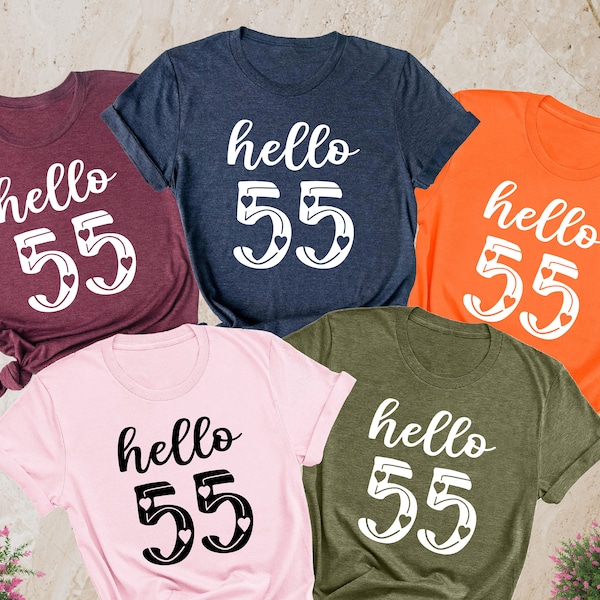 55 Birthday - Etsy