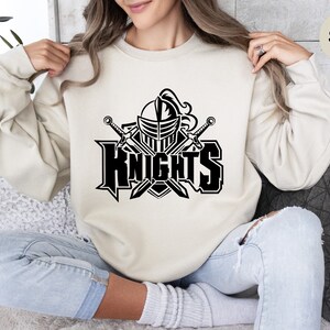 Knights Team Sweatshirt, Knights Football Shirt, Knights Fan Sweatshirt ...