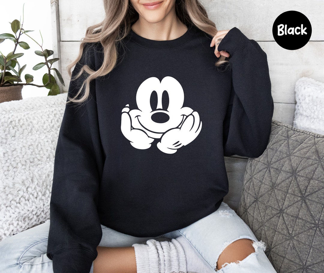 Mickey Mouse Disney Sweatshirt, Mickey Sweatshirt, Mickey Mouse Disney ...