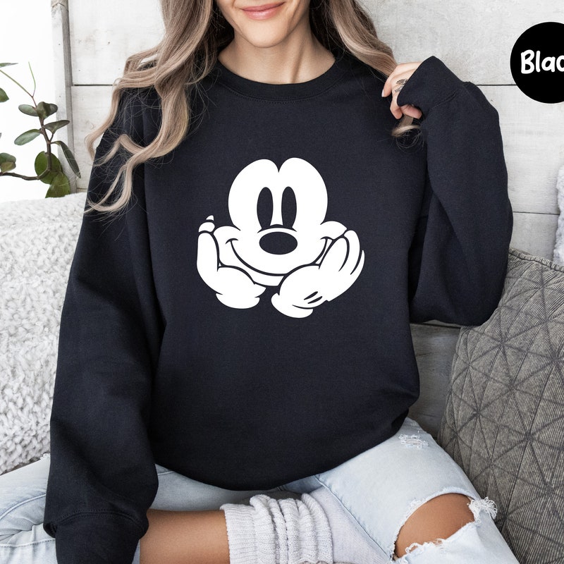 Mickey Mouse Sweater - Etsy