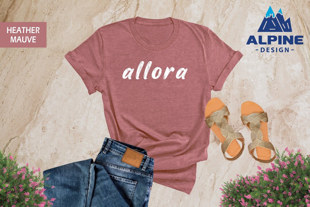 Allora Shirt, Italian Phrases Tshirt, Italy Gift, Italy Shirt Women ...