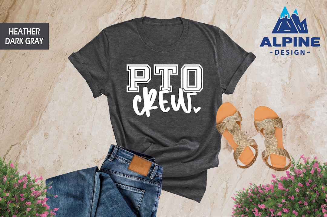 PTO Crew Shirt, Parent Teacher Organization Shirt, PTO Shirt, Parent ...