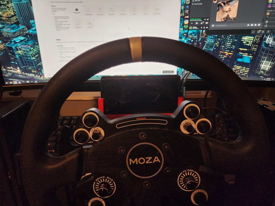 Moza R9 V1 Cell Phone Dash Holder - Etsy