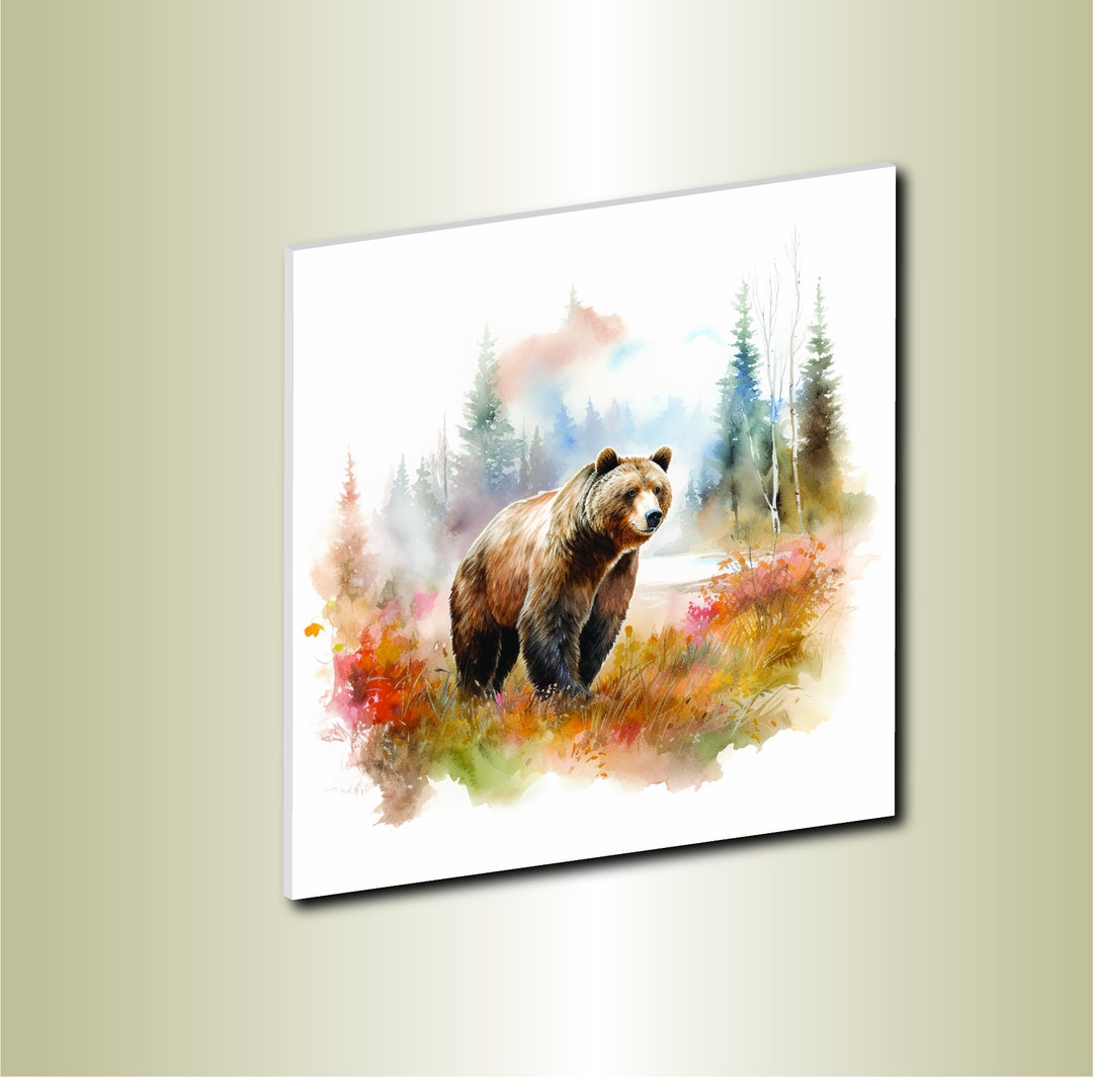 Grizz Art Canvas - Elegant Wall Decor for Home and Office Variety Sizes ...