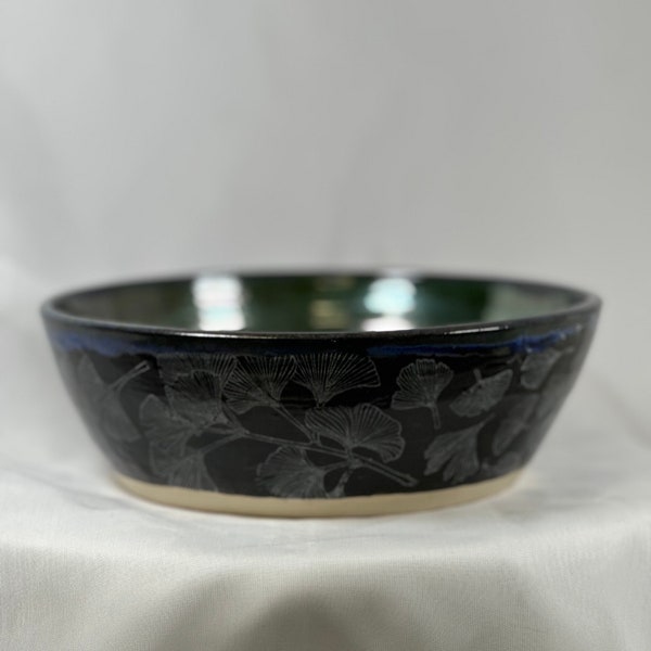 Green Ginkgo Pottery - Etsy