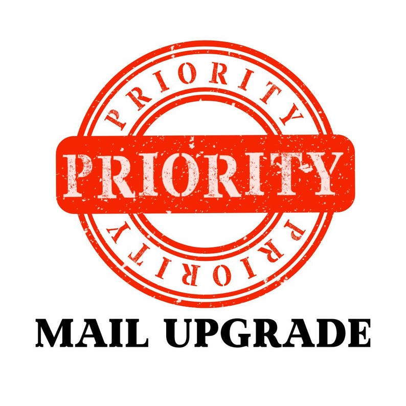 Priority Mail Upgrade - Etsy