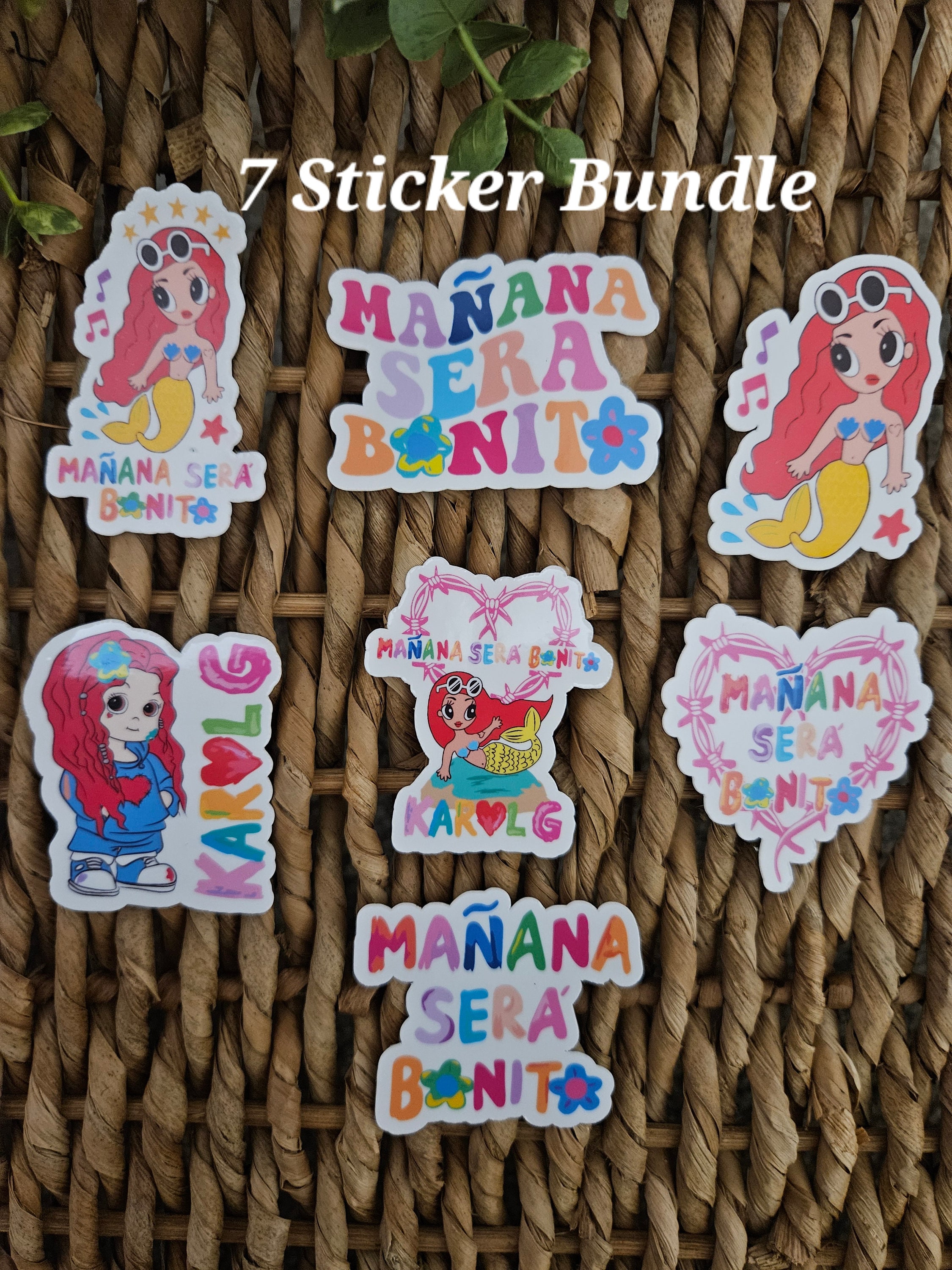 Karol G. Mañana Sera Bonito Stickers-la Bichota Stickers-mañana Sera ...