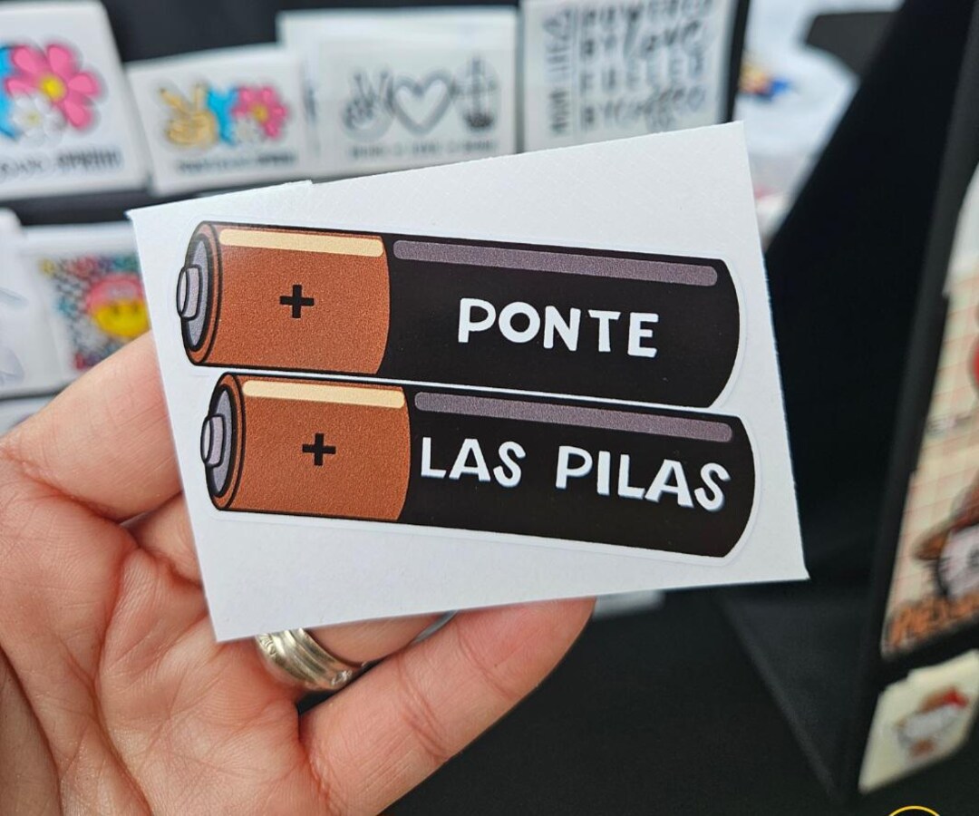 Funny Ponte Las Pilas Vinyl Decal-ponte Las Pilas Mexican Sticker Decal ...