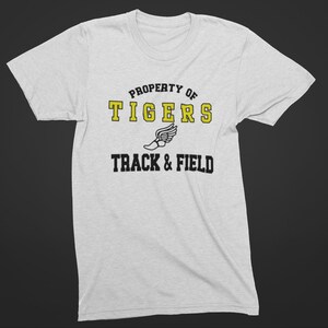 4 Tigers Track and Field Sports Designs PNG File - Etsy