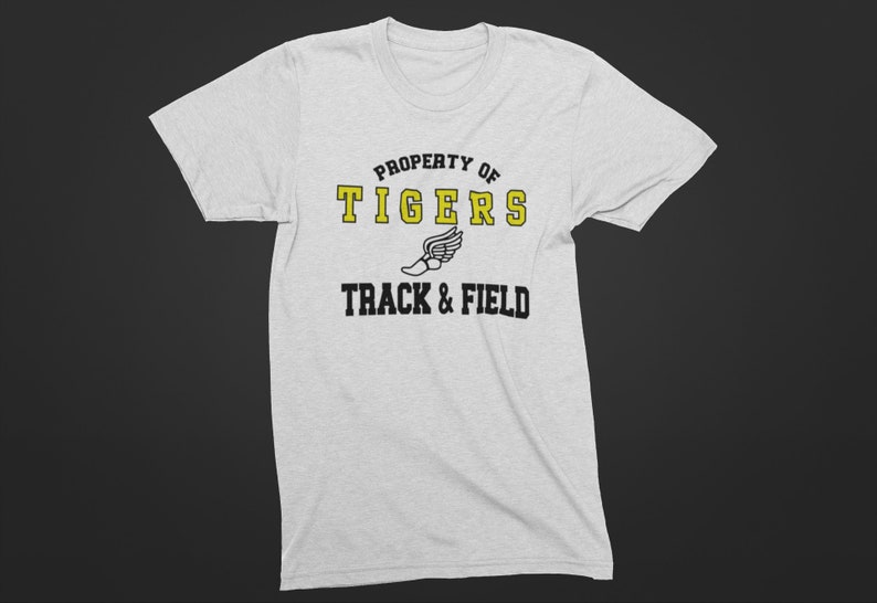 4 Tigers Track and Field Sports Designs PNG File - Etsy