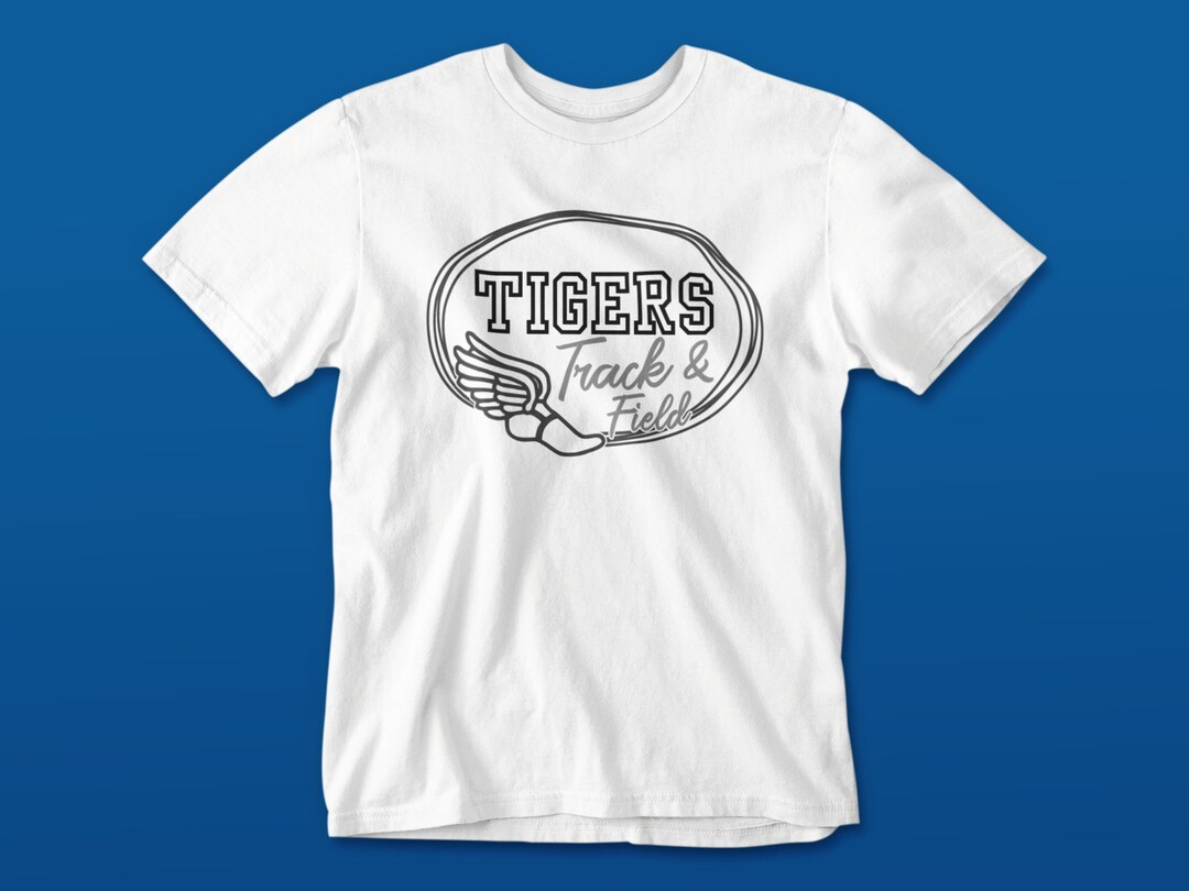 4 Tigers Track and Field Sports Designs PNG File - Etsy
