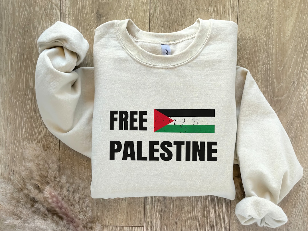 Palestine Sweatshirt Free Palestine Sweater Palestine Flag - Etsy
