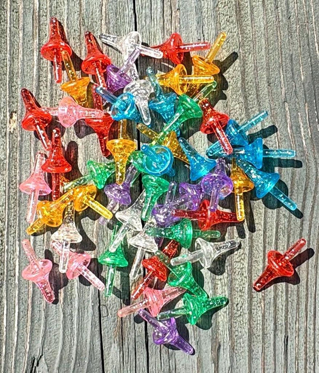 New MINI ASSORTED “astro” Ceramic Tree Lights 7 COLORS 144 Pcs Sparkle ...