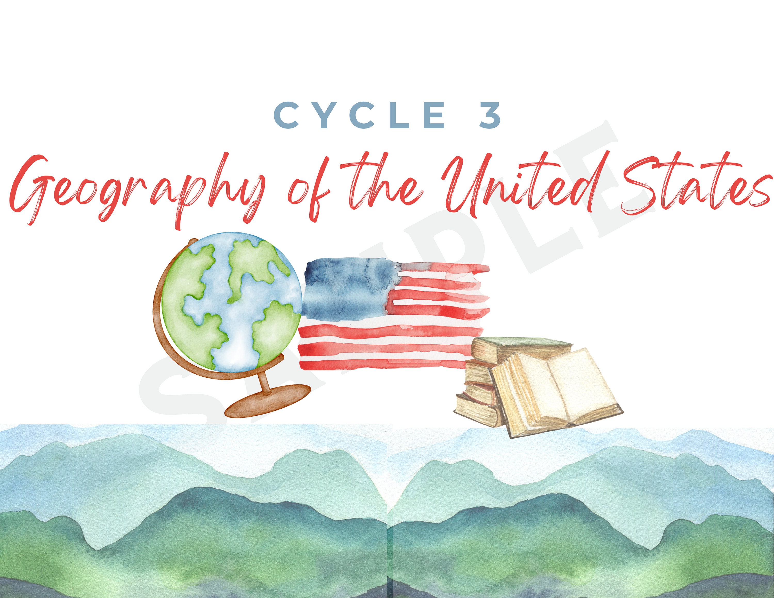 Classical Conversations Cycle 3 Geography Practice Maps - Etsy