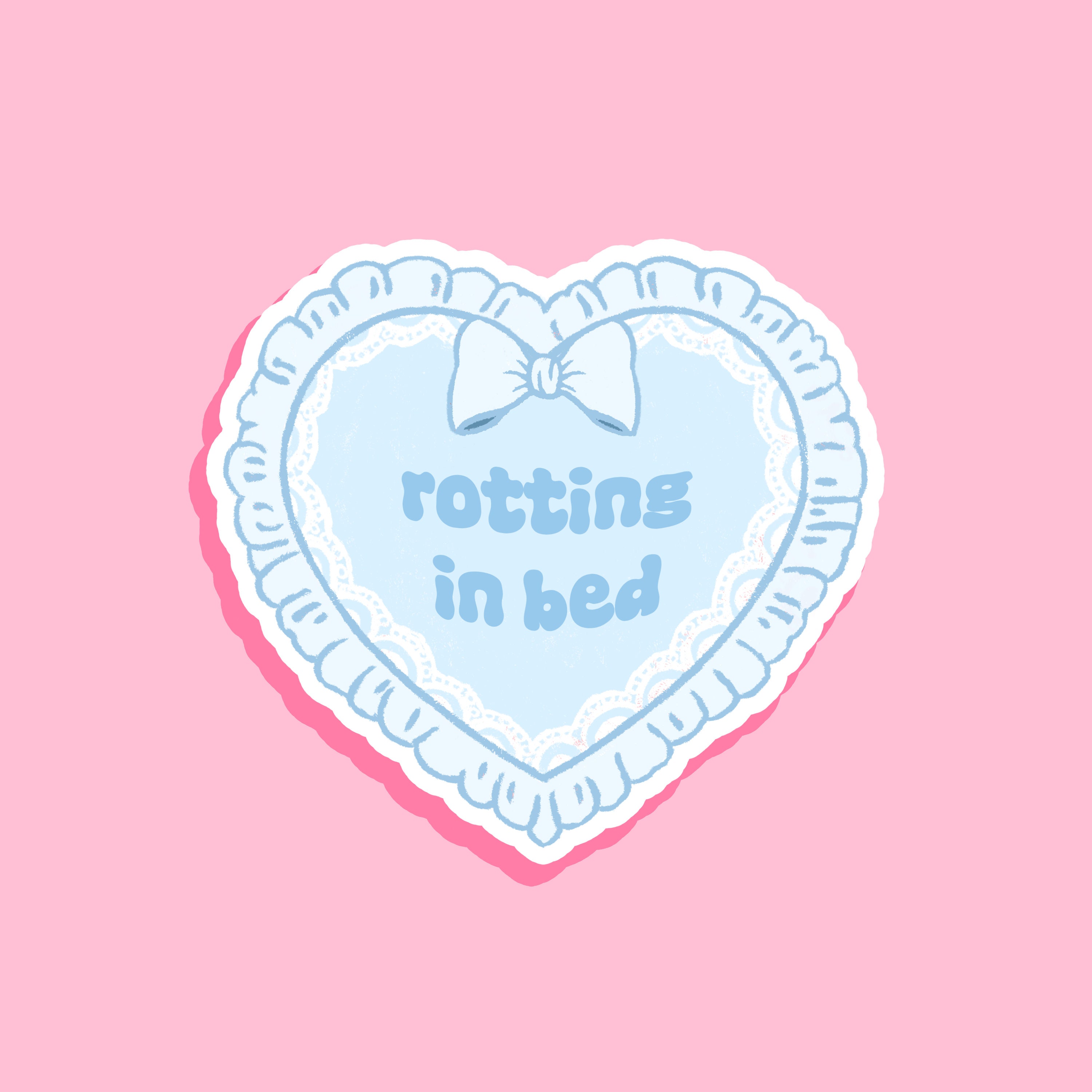 Cute Coquette Heart Sticker Quotes Cute Stickers Aesthetic Stationary ...
