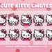 Cute Kitty Twitch Discord Emotes 10 Cute Emotes for Streaming on ...