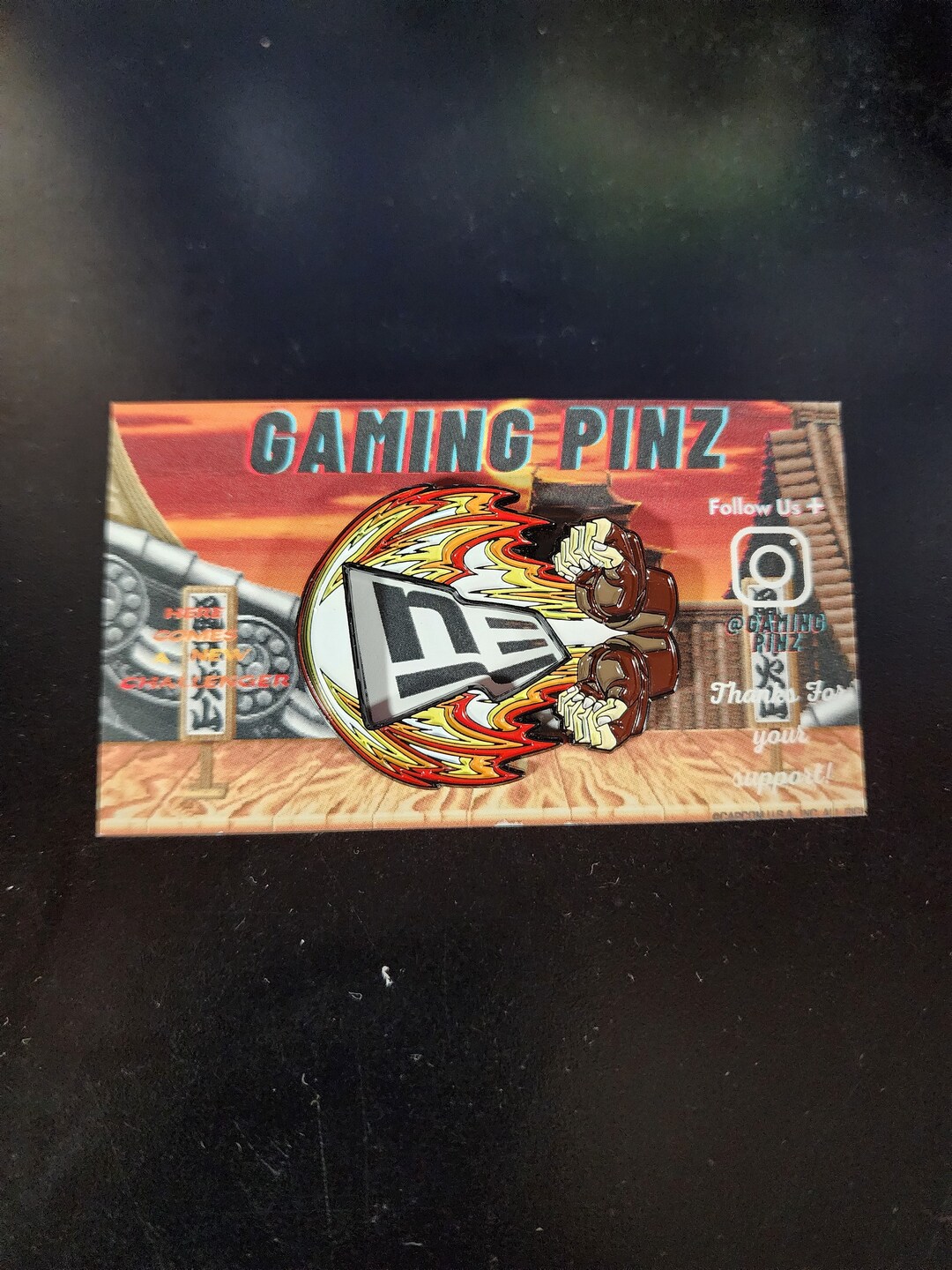 Hadouken Fireball NE Frame Pin fierce-red/ken - Etsy