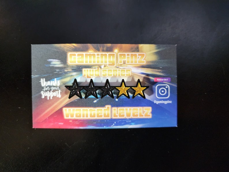 GTA Style Wanted Level Pins - Etsy