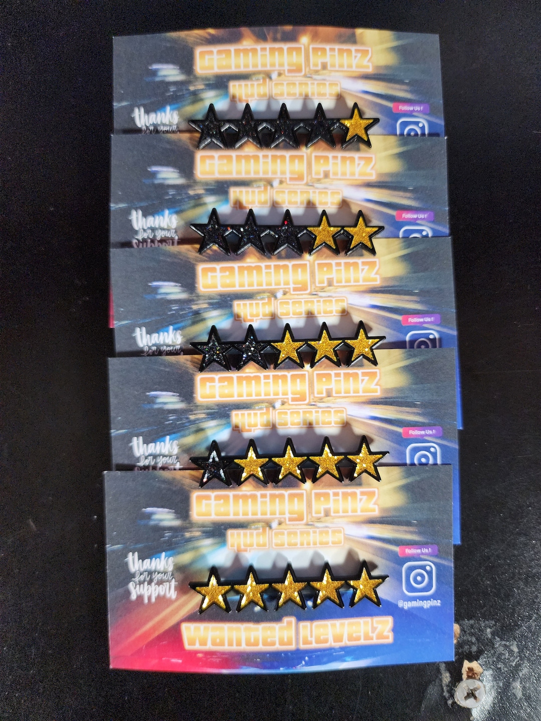 GTA Style Wanted Level Pins - Etsy