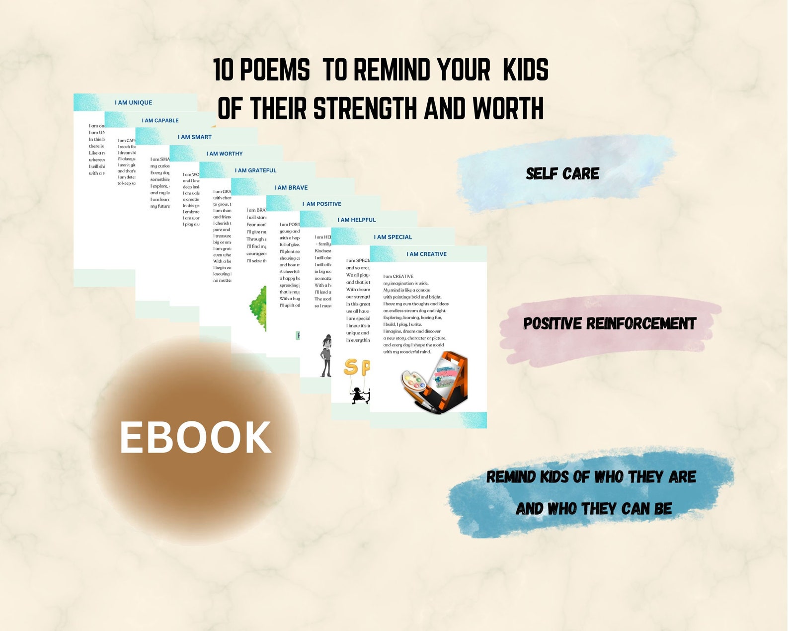 Printable Poems | Stand Tall | Inspirational Poems for Kids | Positive ...