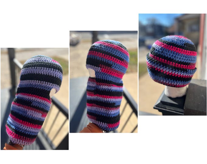 Handmade Crochet Skii Mask Beanie - Etsy Canada