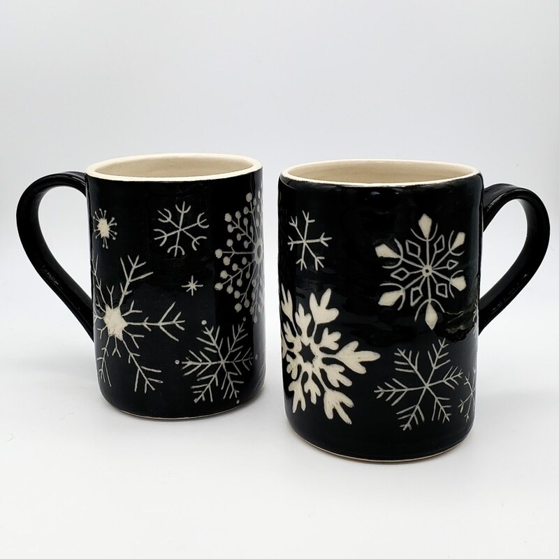 Snowflake Mug - Etsy