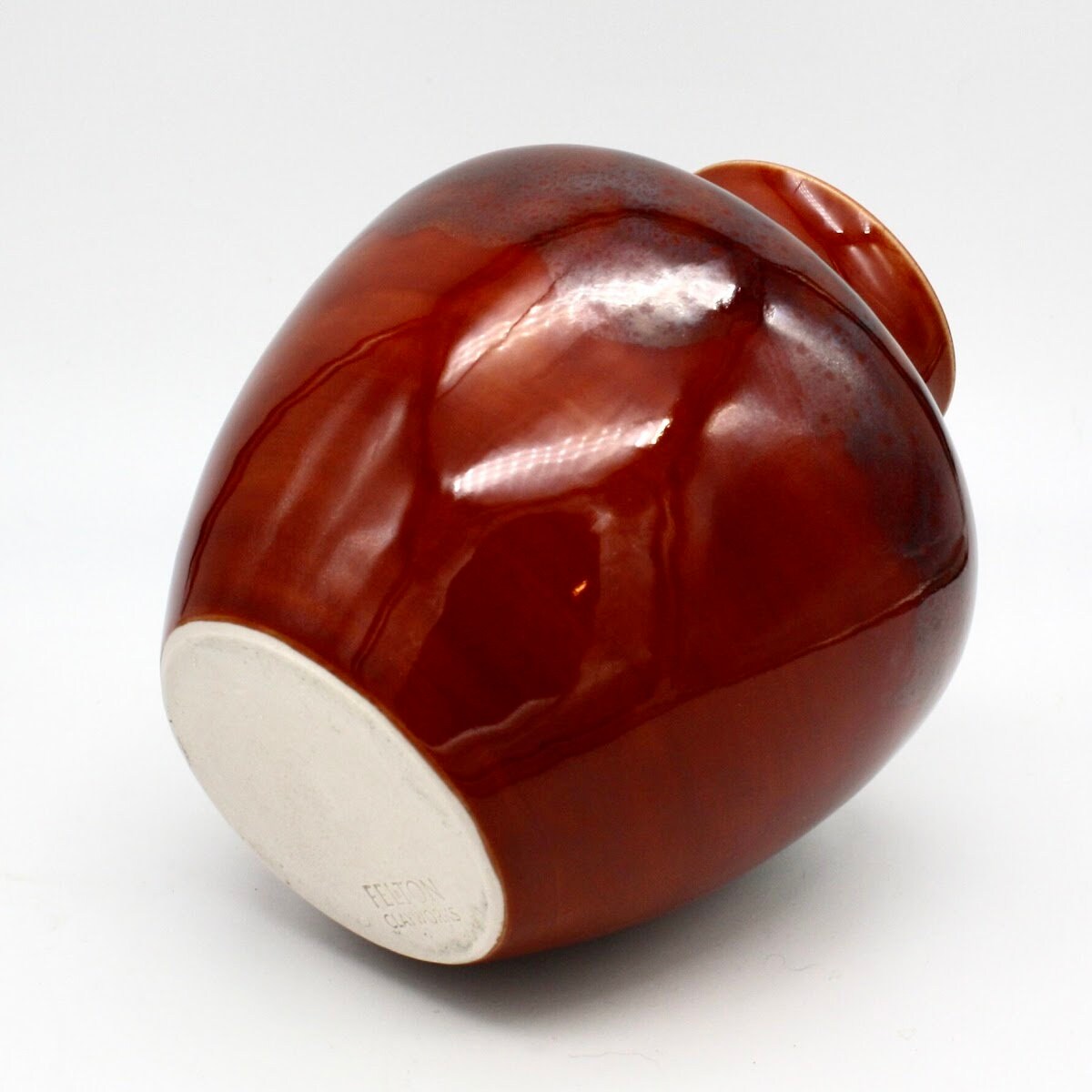 Deep Red Vase, Modern Ceramic Art - Etsy