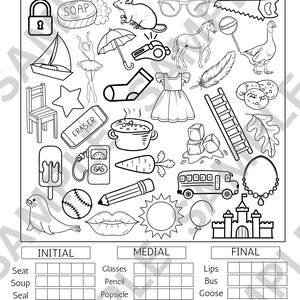 No-prep Speech Therapy Articulation Workbook for /S/ - Etsy