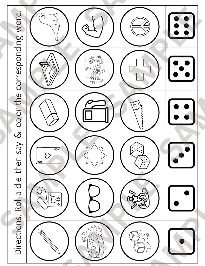 No-prep Speech Therapy Articulation Workbook for /S/ - Etsy