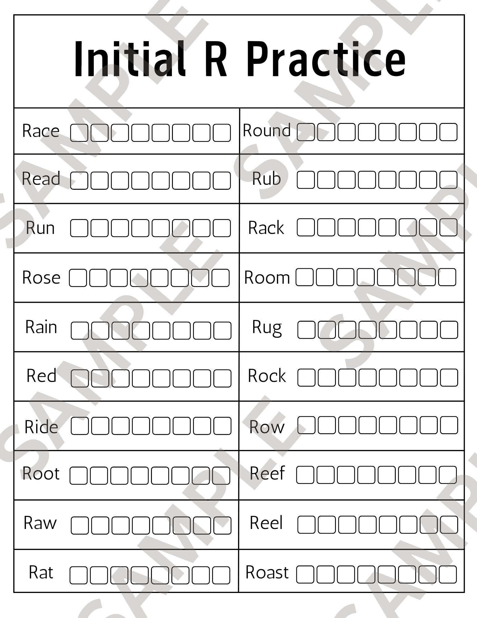 No-prep Speech Therapy Articulation Worksheets - Etsy