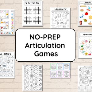 No-prep Speech Therapy Articulation Workbook for /S/ - Etsy