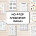 No-prep Speech Therapy Articulation Workbook for /S/ - Etsy